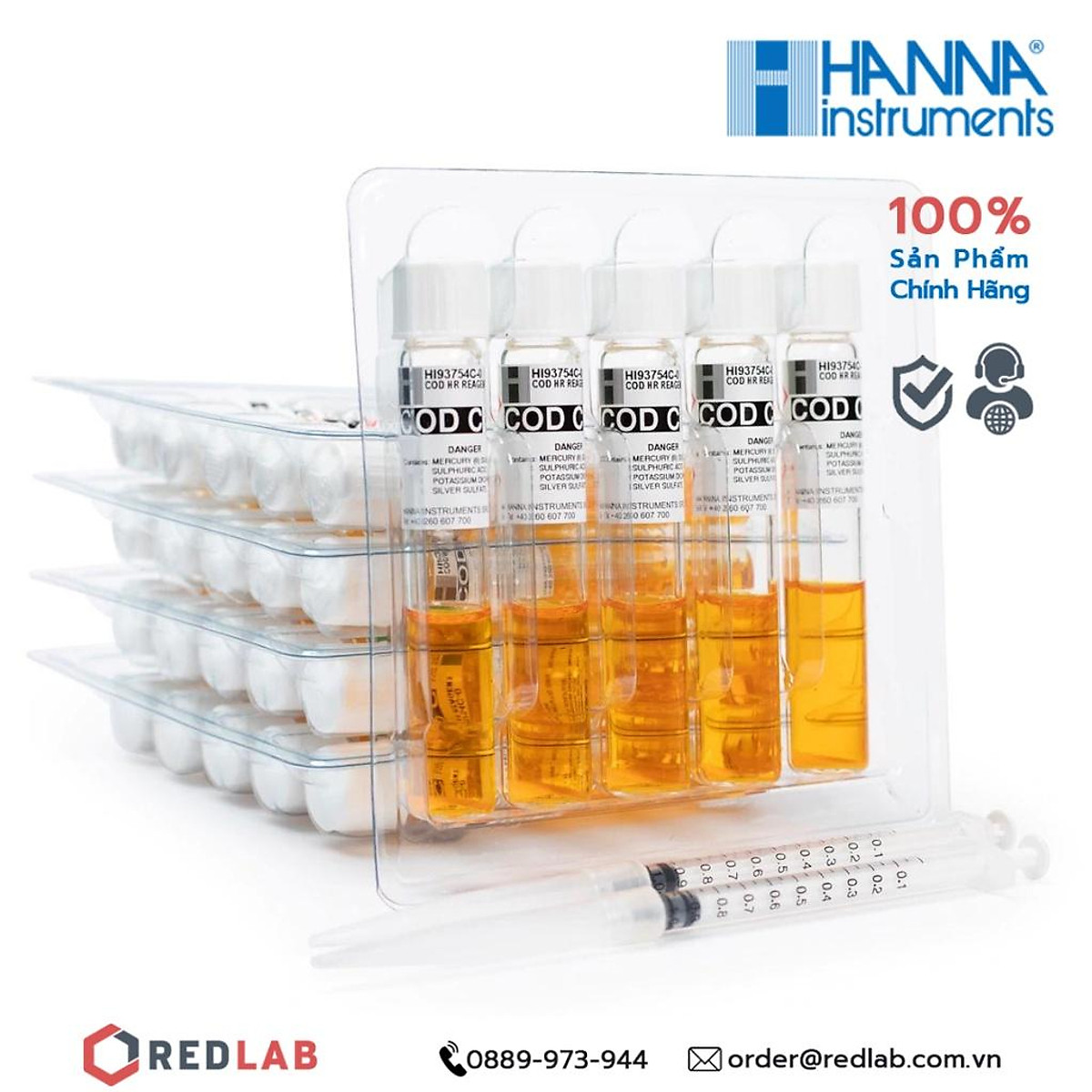 Mua Thuốc thử COD Thang Cao dùng cho máy đo Hanna HI93754C-25 tại ...