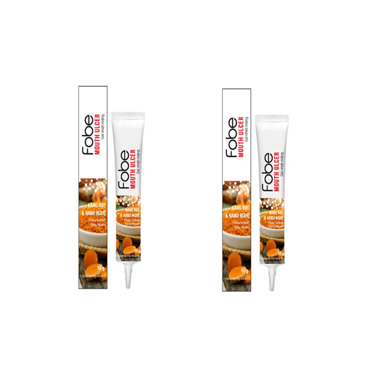 Mua Combo 2 Tuýp Gel Bôi Nhiệt Miệng Lỡ Miệng Thiên Nhiên Fobe Mouth ...