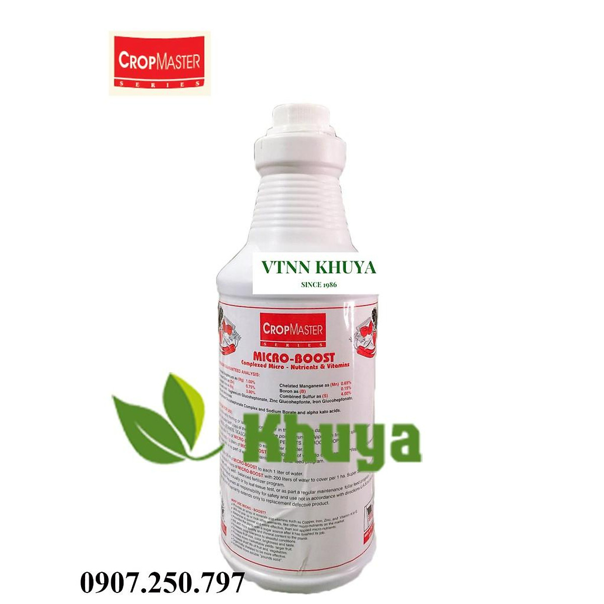 Mua Phân bón lá Micro Boost 1 lít Chống vàng lá tại Cửa hàng vật tư ...