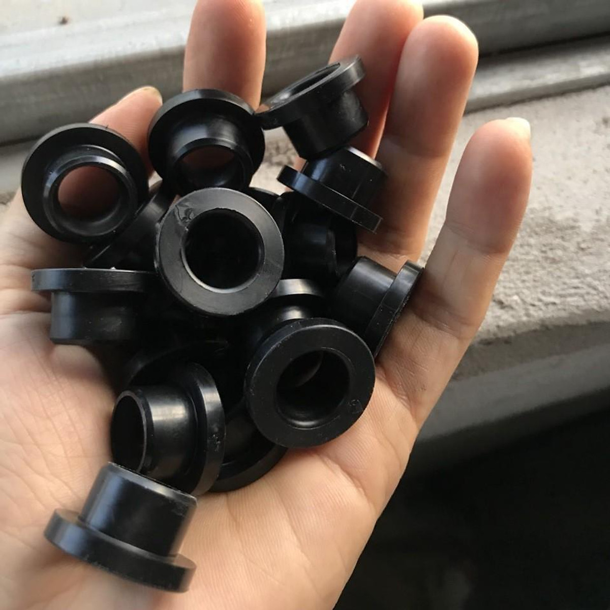 Combo 10 Ron cao su, gioăng cao su khởi thủy ống LDPE 16mm dùng trong ...