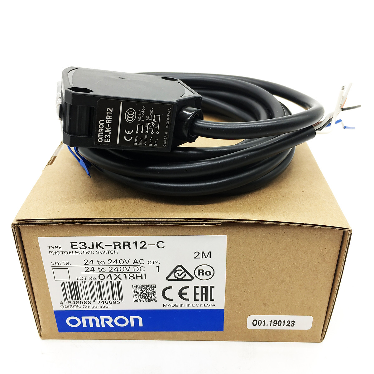 Cảm biến quang E3JK-RR12-C 2M OMI Omron | Tiki