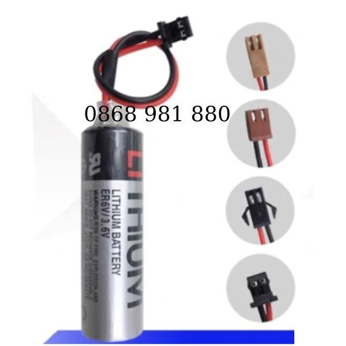 Mua Pin ER6V, Pin Toshiba ER6V, Pin nuôi nguồn PLC Toshiba ER6V lithium