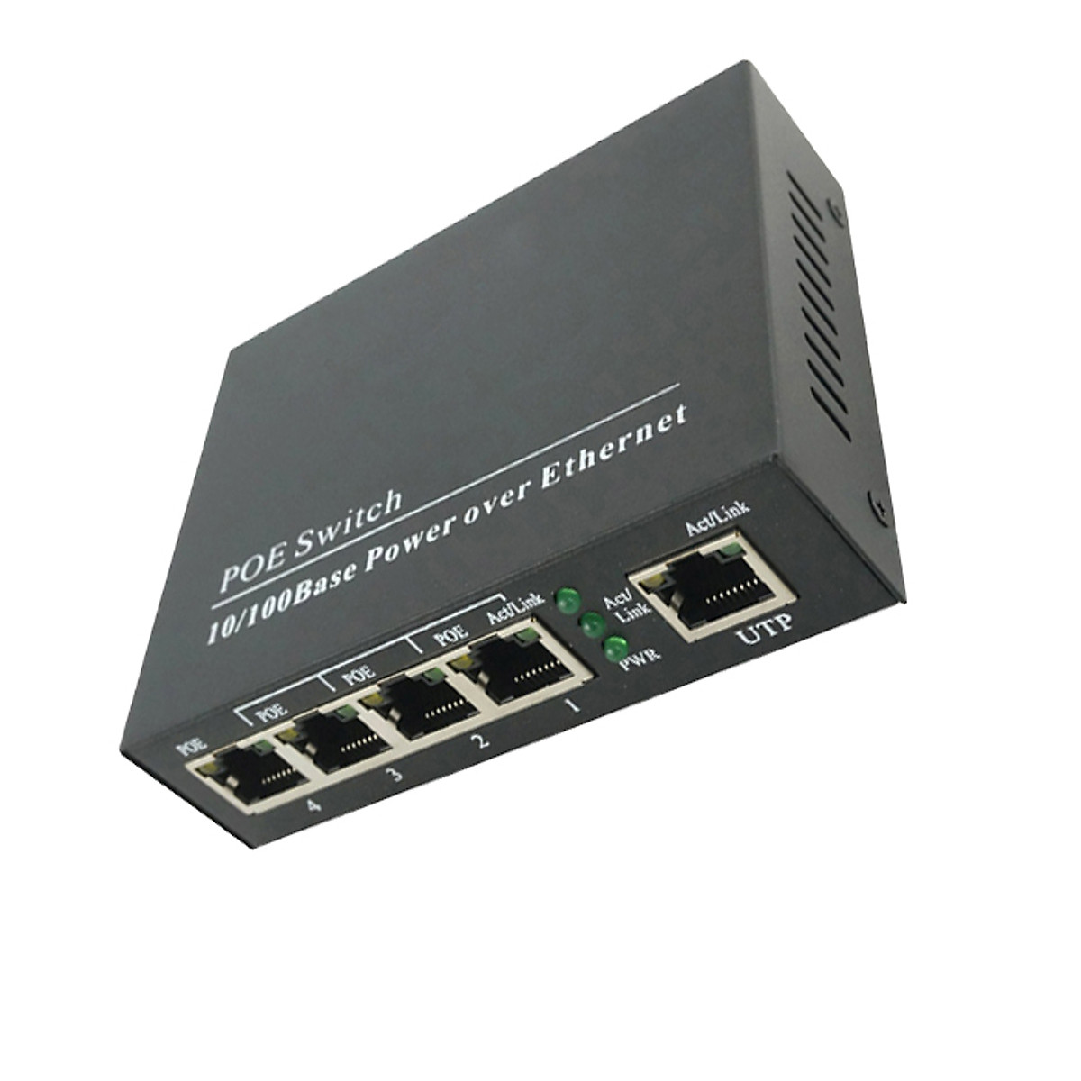 Bộ chia mạng switch Poe 4 cổng chuẩn 10/100M | Tiki