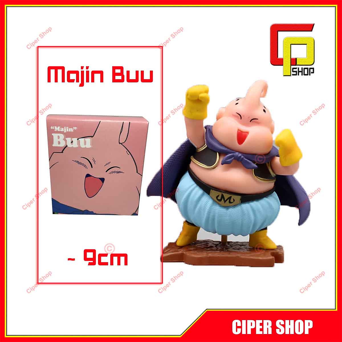 Mua Mô hình Majin Buu - Ma bư chibi - Figure Majin Buu Dragon Ball