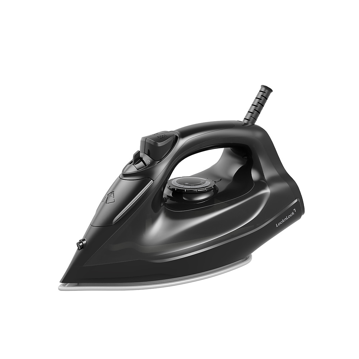 Bàn Ủi Hơi Nước LocknLock ENI334BLK 1800W 200ml, Hàng Chính Hãng, Mặt ...