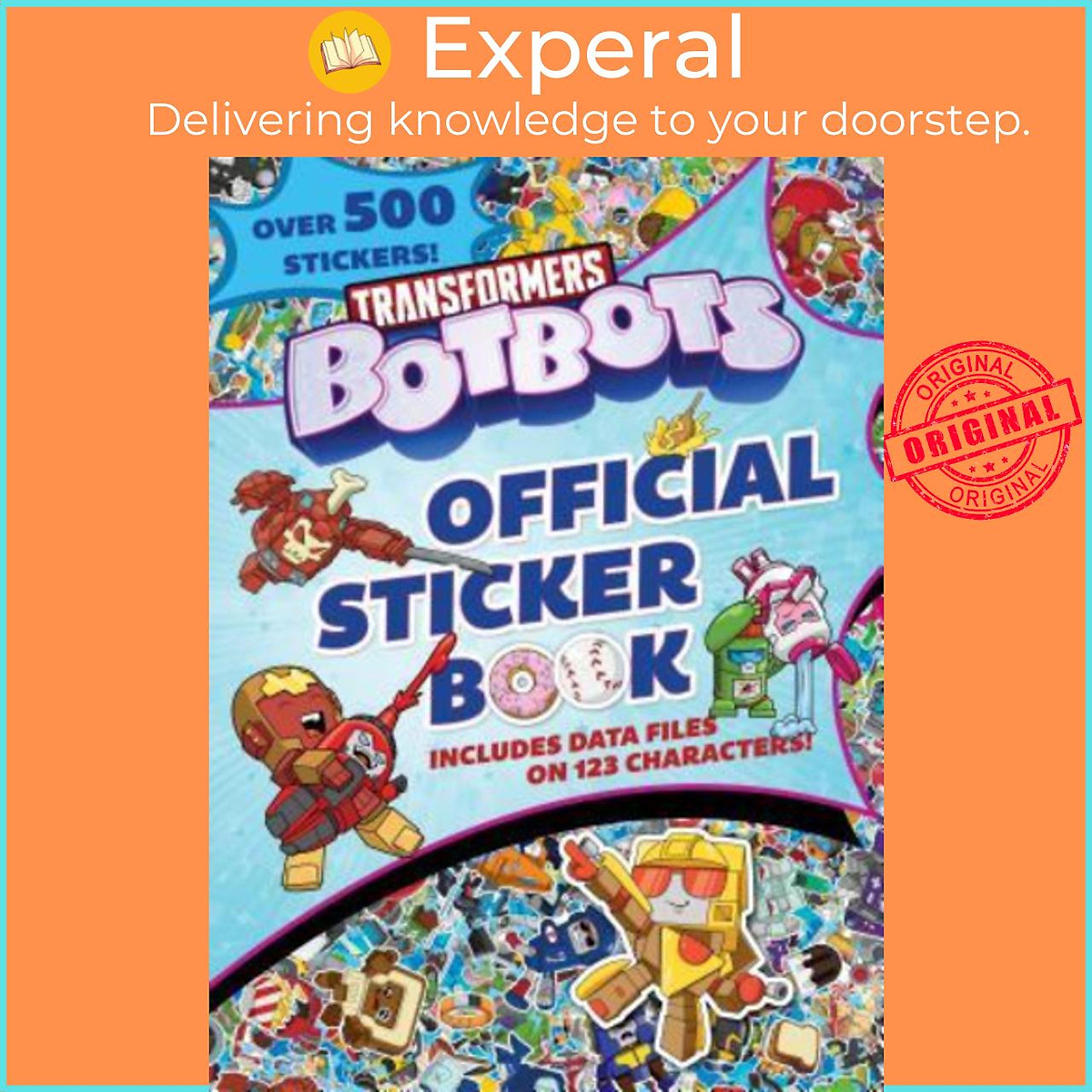 Mua Sách - Transformers Botbots Official Sticker Book (Transformers ...