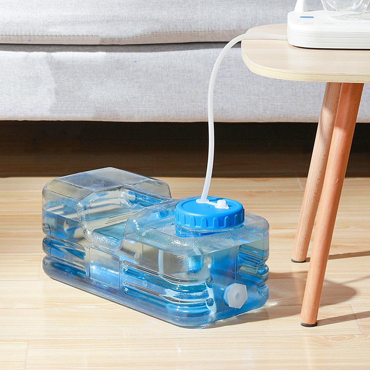 Camping Water Storage Jugs Drink Dispenser with Handle Water Container ...