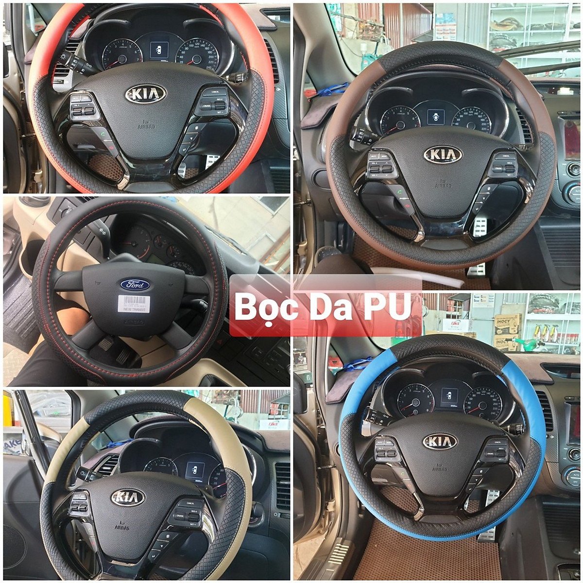 Mua Bọc vô lăng xe Toyota Vios, Innova, Fortuner, Camry, Altis, Yaris ...