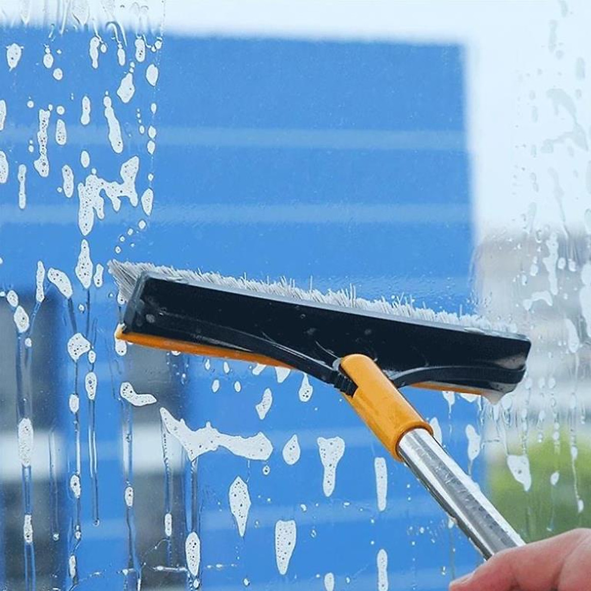 Combo Dọn Nhà 4 Món : Chổi Chà Cọ Nhà Vệ Sinh + Chổi Quét Trần Nhà ...