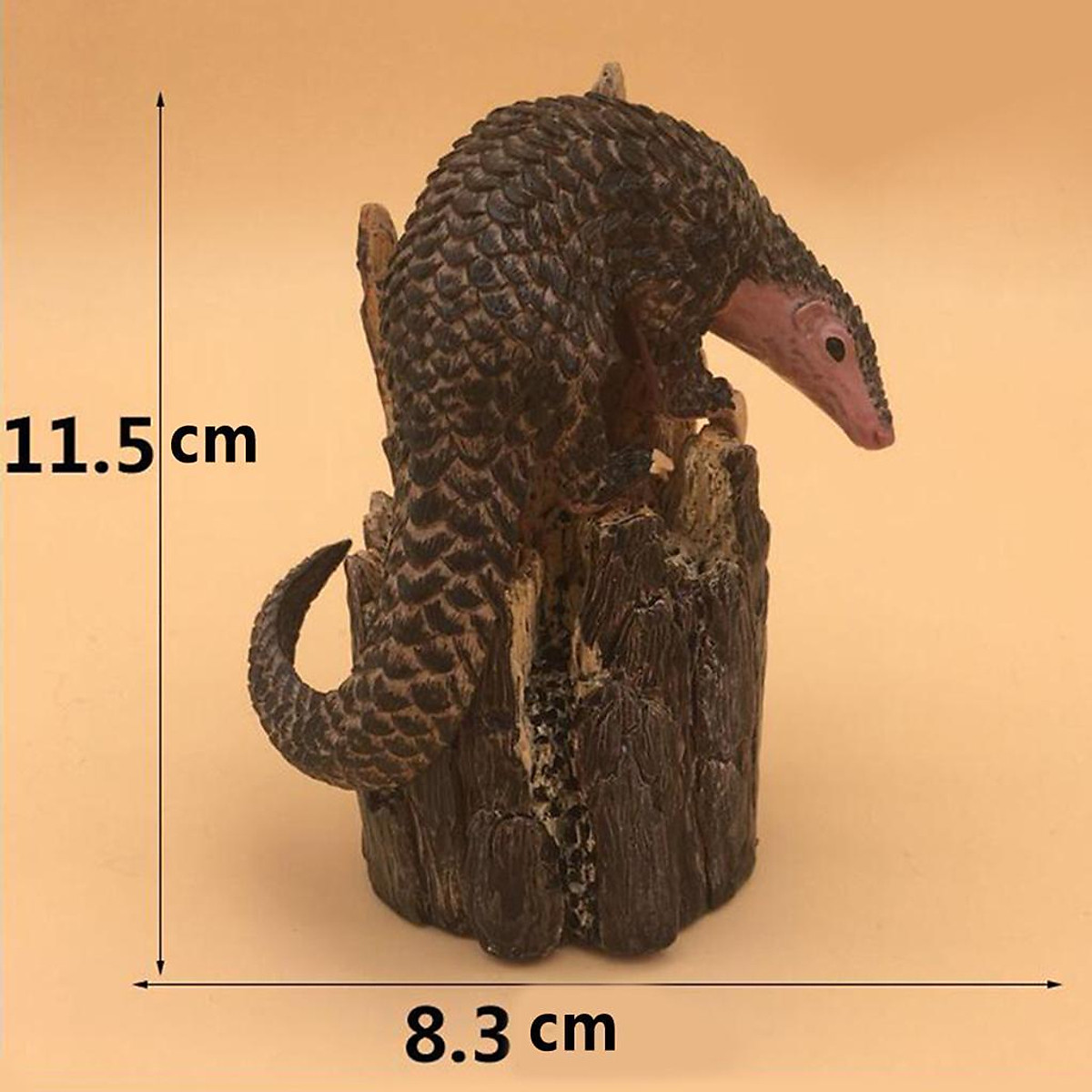 Simulation Pangolin Artificial Figurine Educational Doll House - Trang ...