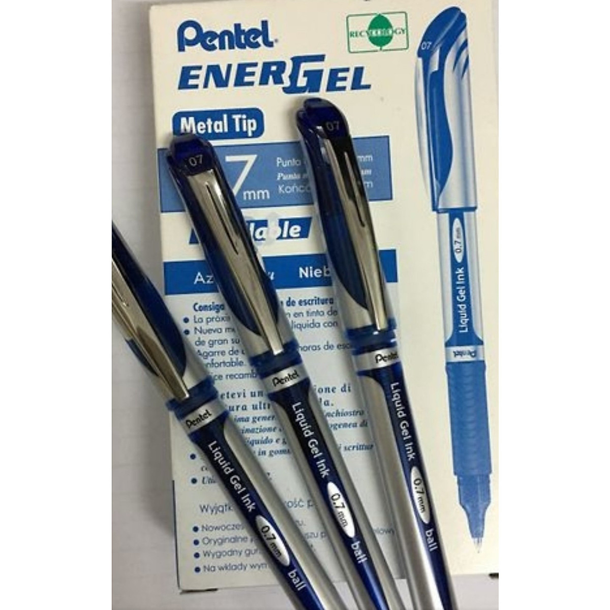 Mua Combo 3 Bút Ký Pentel BL 57 màu xanh tại Văn phòng phẩm Vinhempich TCKT