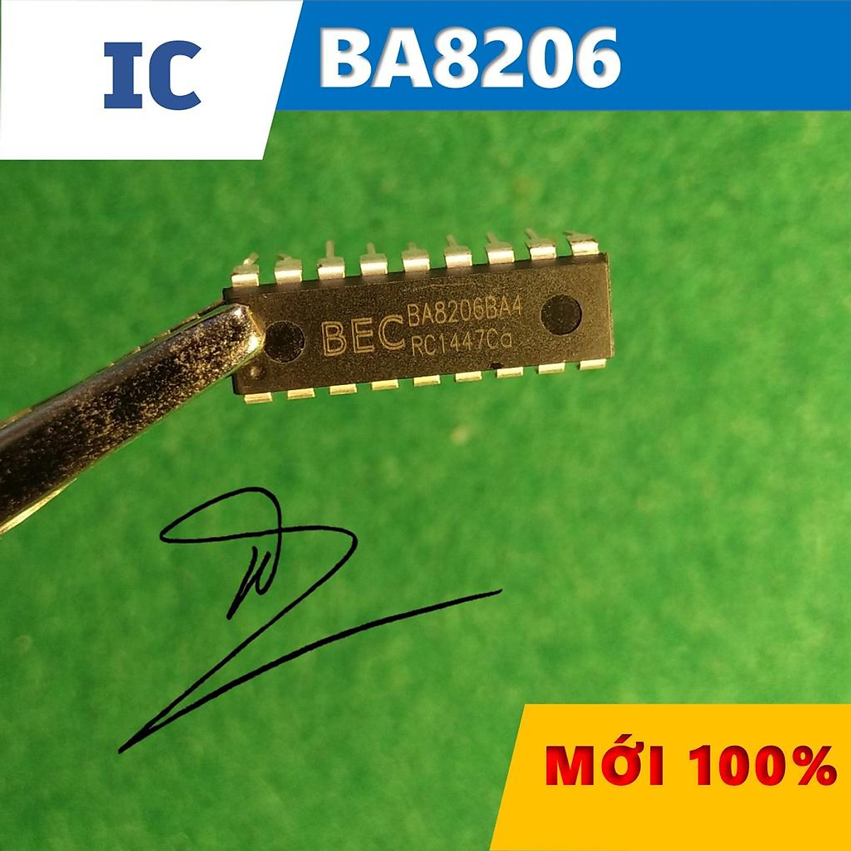 Mua Linh kiện IC nguồn BA8206 DIP-18 -0.3-6V/500mA