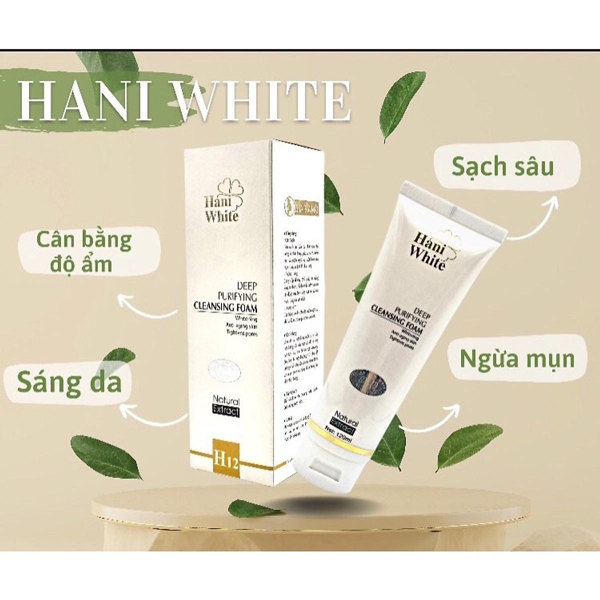 Mua SỮA RỬA MẶT TRẮNG DA HANI WHITE h12 120ML ( không xuất hóa đơn ...