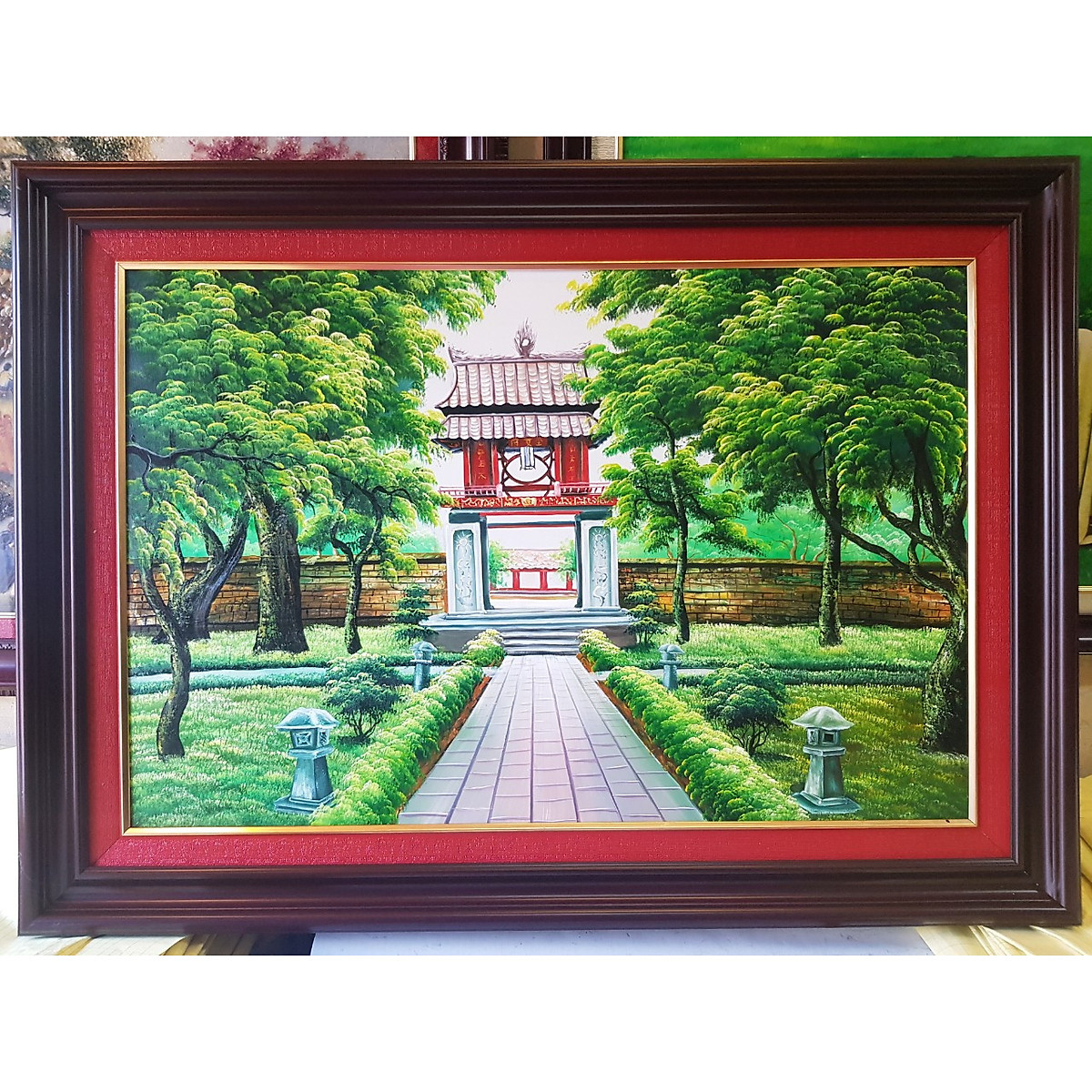 Tranh Vẽ Về Văn Miếu Nét Đẹp Lịch Lãm Của Di Sản Văn Hóa