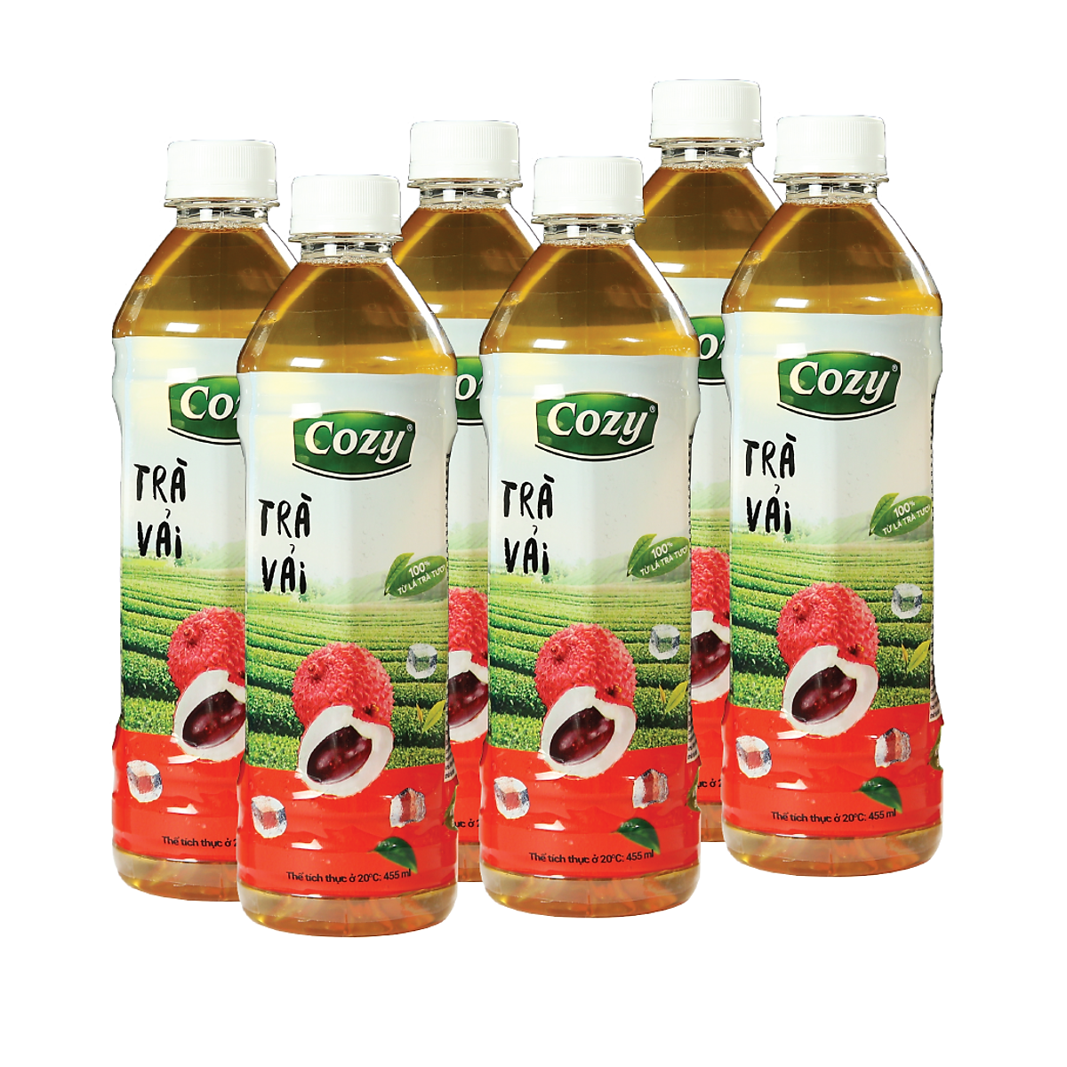 Mua Trà Vải Cozy - Lốc 06 Chai (455ml )