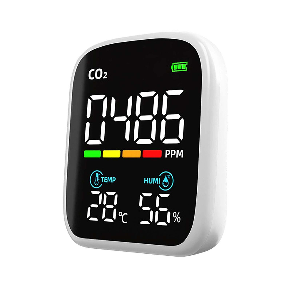 Air Quality Tester, Digital CO2 Temperature Humidity Meter CO2 Digital ...