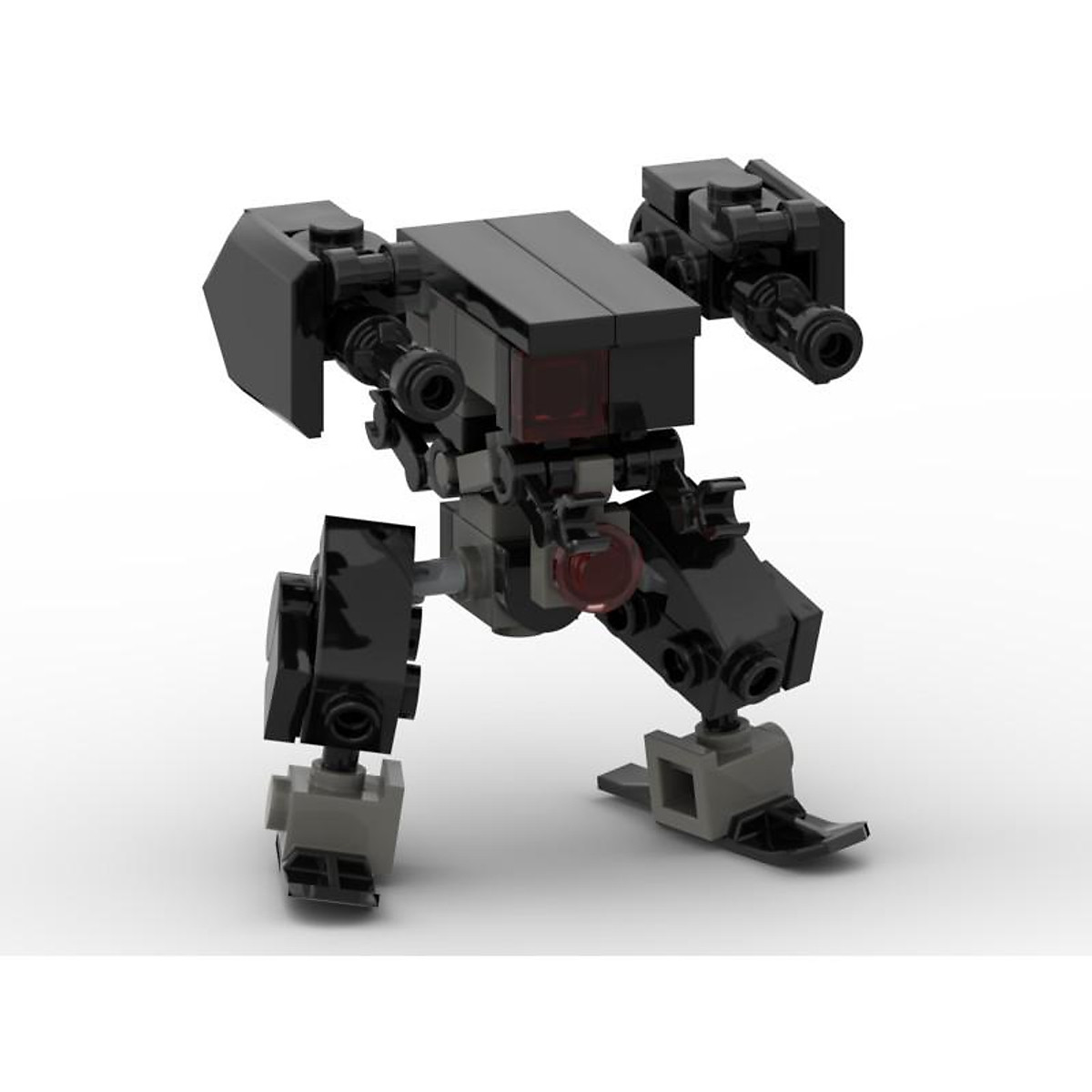 Đồ chơi lắp ráp Non Lego Moc Mech Robot MiniGun | Tiki