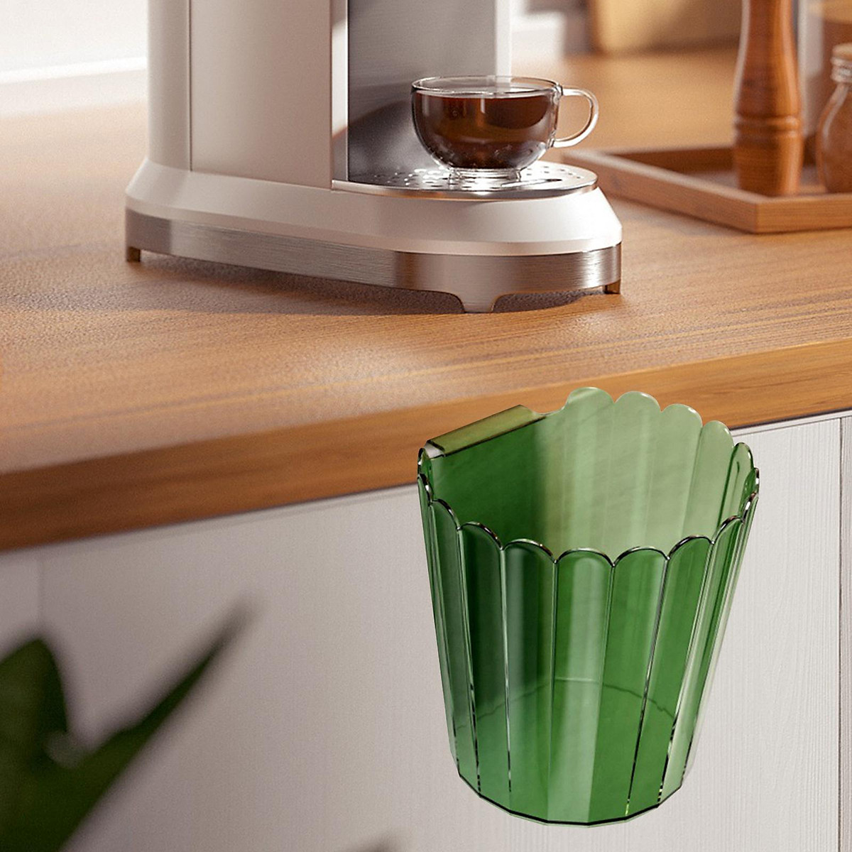 Hanging Trash Can Small under Sink Garbage Can for Restroom Bathroom ...