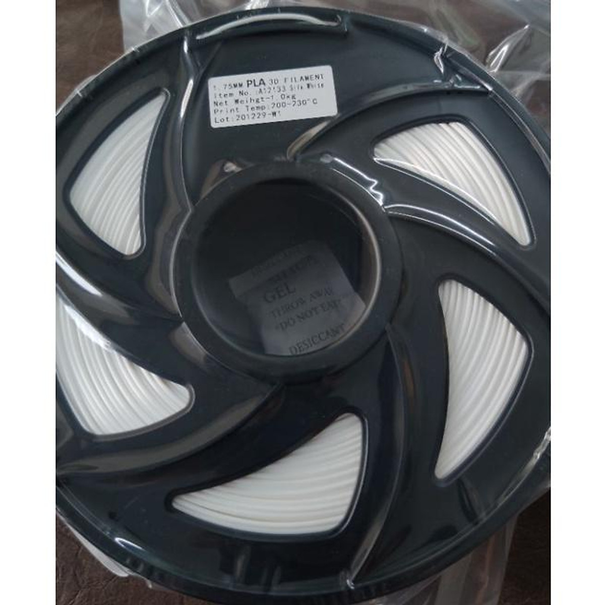 Mua Nhựa in 3D SILK PLA HUTI 1KG 1.75MM - White tại VANVATKETNOI