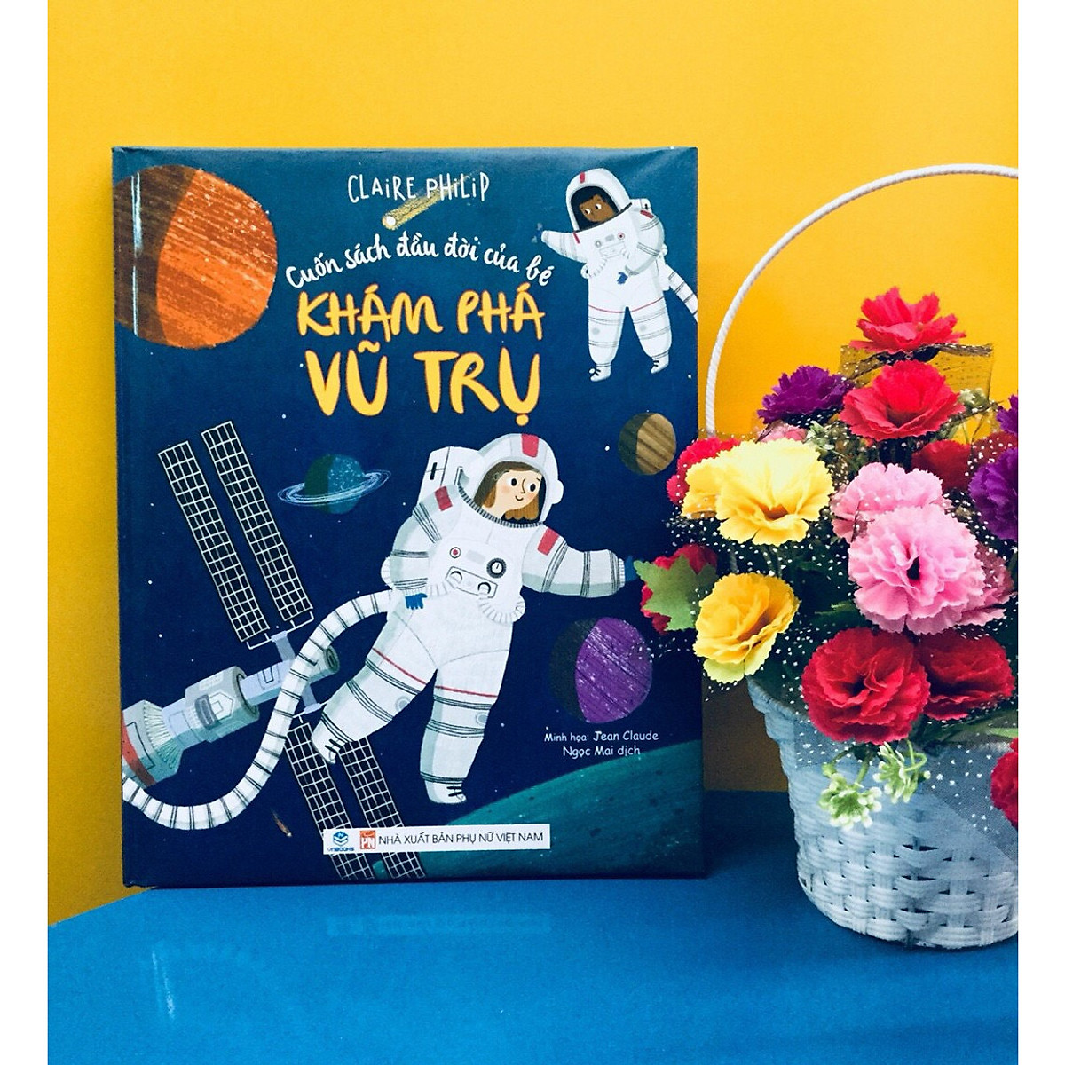 Cuốn Sách đầu đời Của Bé Khám Phá Vũ Trụ Kiến Thức Bách Khoa