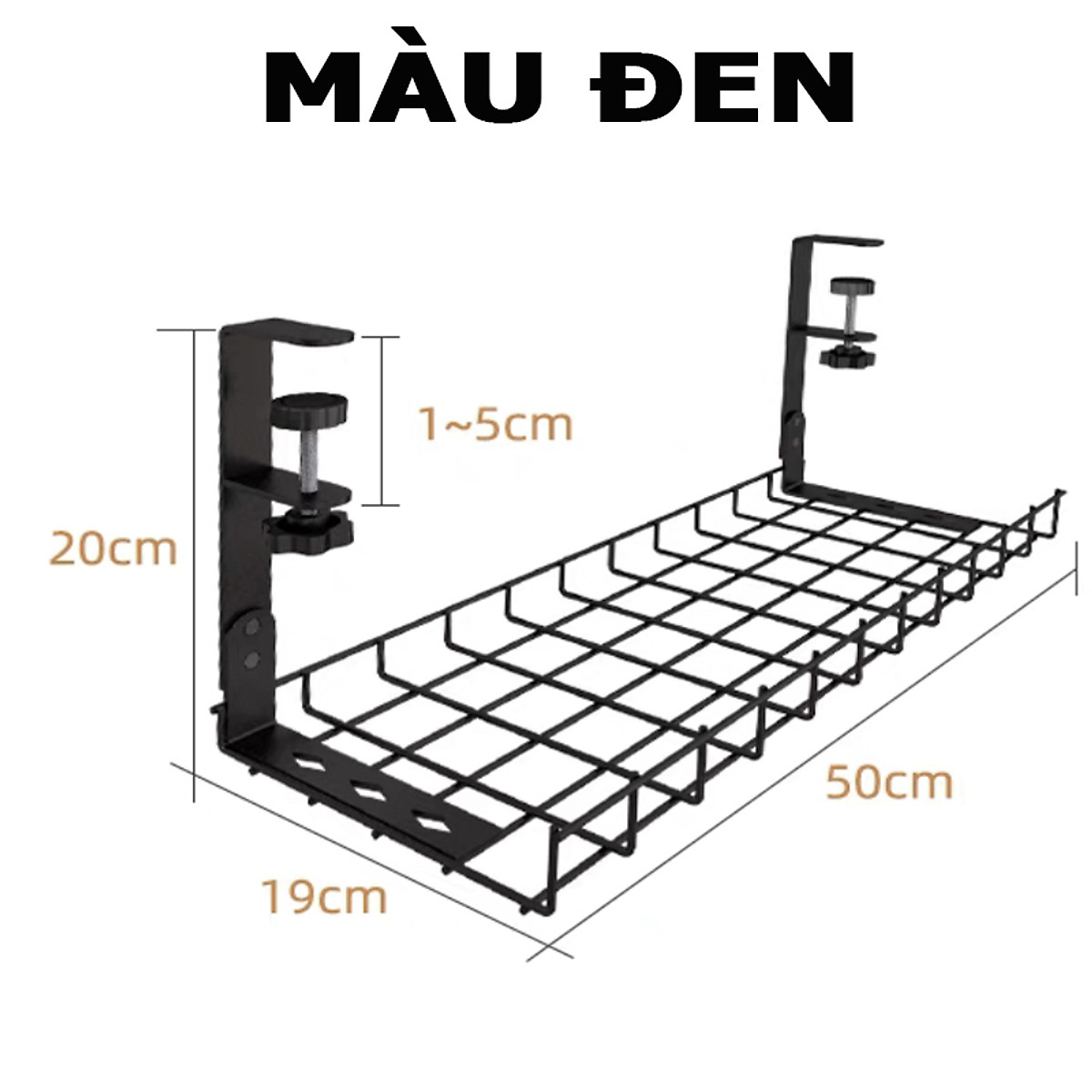 Khay Đỡ Ổ Cắm Điện Giá Đỡ Dây Điện Gắn Dưới Bàn Kệ Đỡ Dây Cáp Sạc Dây Điện Ổ Cắm Điện Gọn Gàng