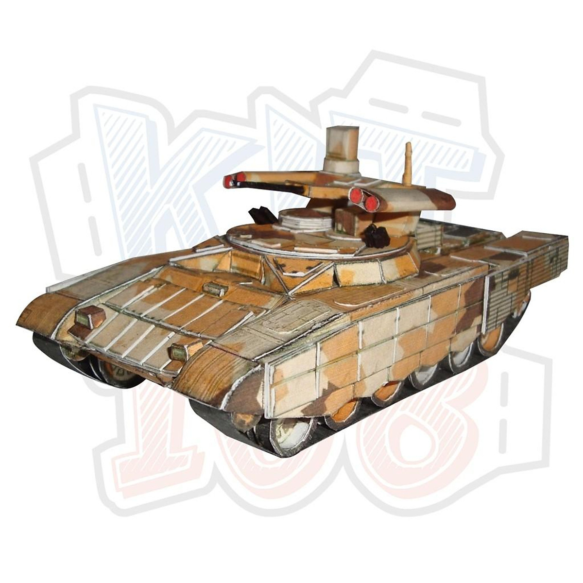 Mua Mô hình giấy Xe tăng quân sự BMPT-72 Terminator 2