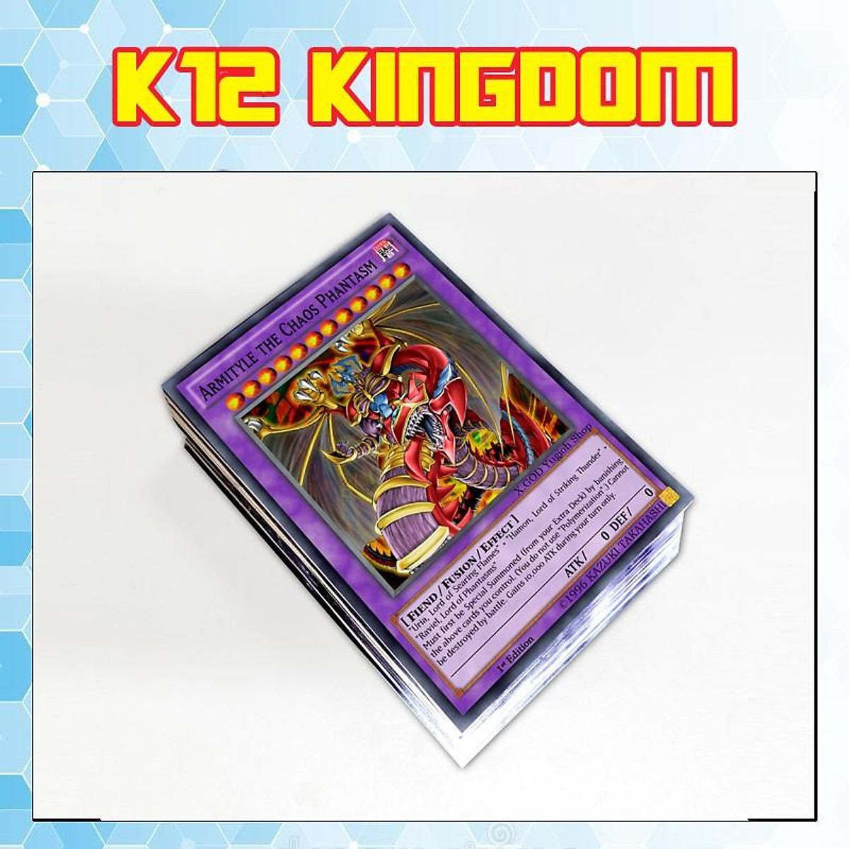 Bài Yugioh ️️ Thẻ bài Yugioh Tam Quỷ Gx Sacred Beasts deck 54 lá | Tiki