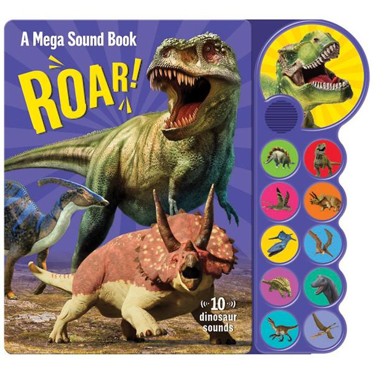 Mua A Mega Sound Book: Roar! 10-Button Sound Book tại Nhà sách Fahasa