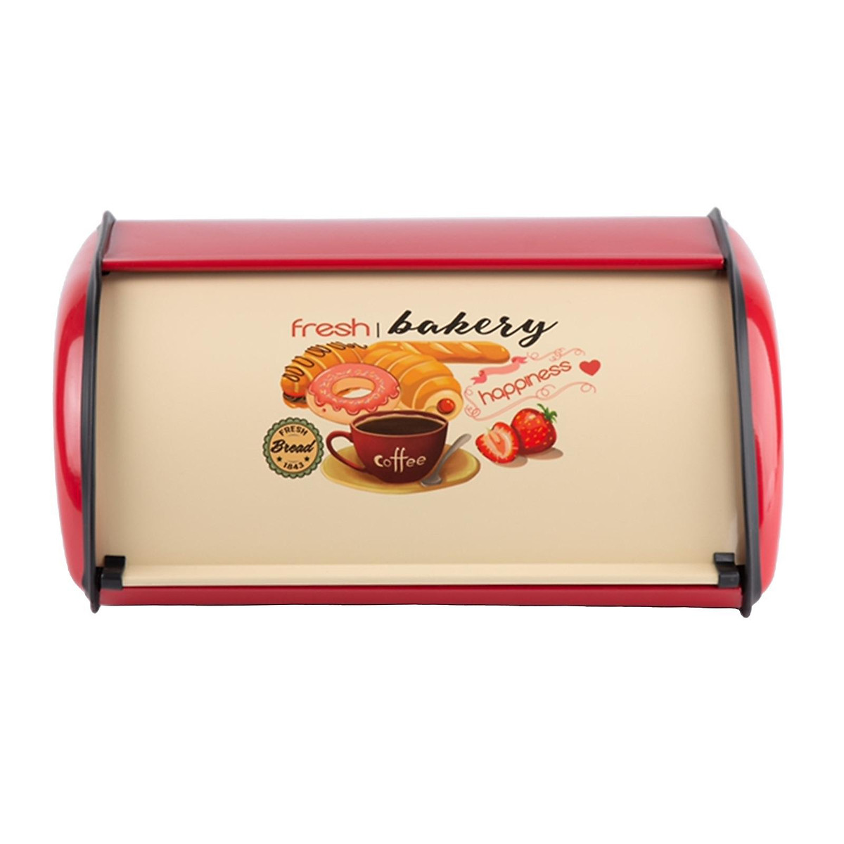 Bread Box,Kitchen Metal Container for Storage Bin Countertop Keeper ...