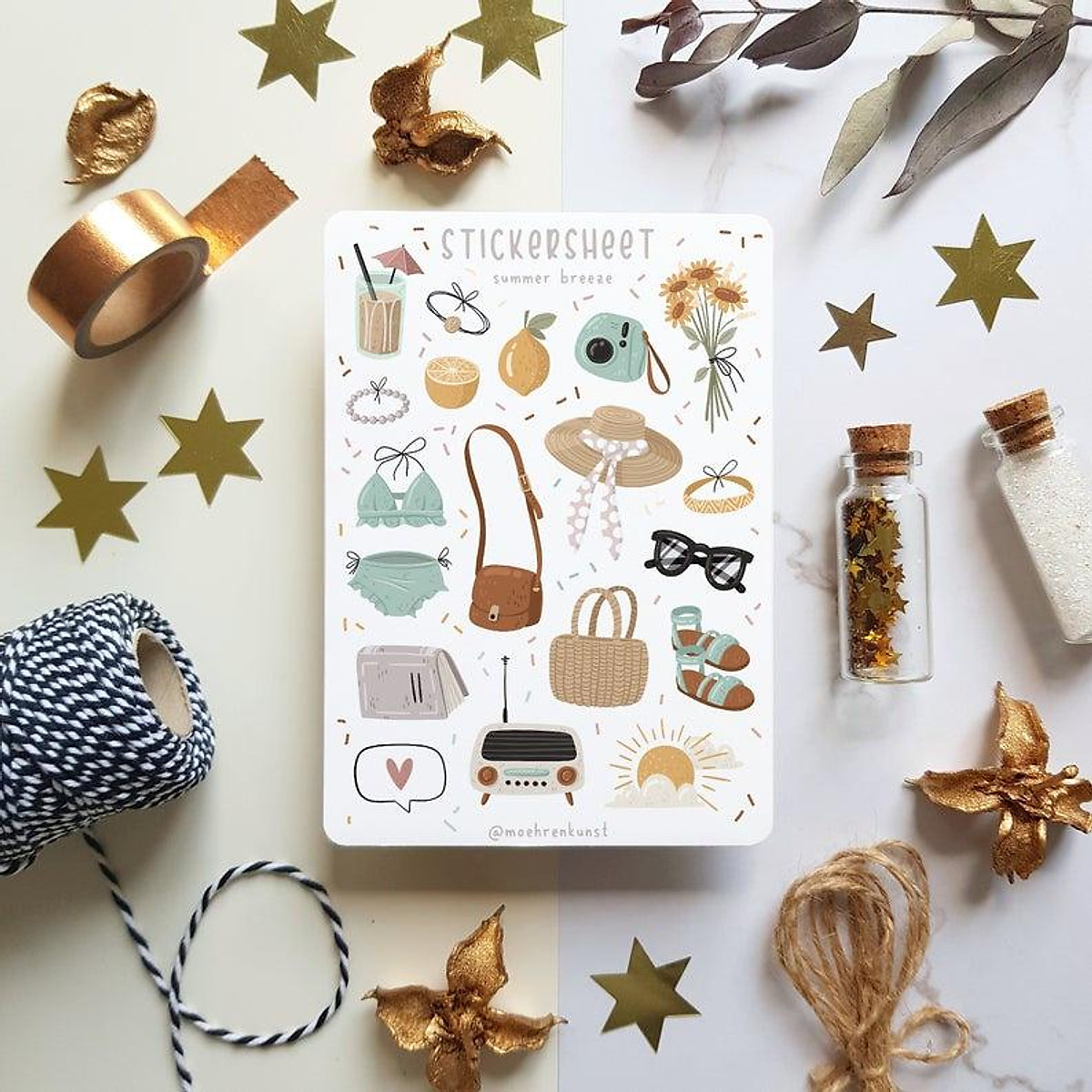 Mua Sticker Sheet - Summerbreeze Chuyên dán sổ Bullet Journal Stickers ...