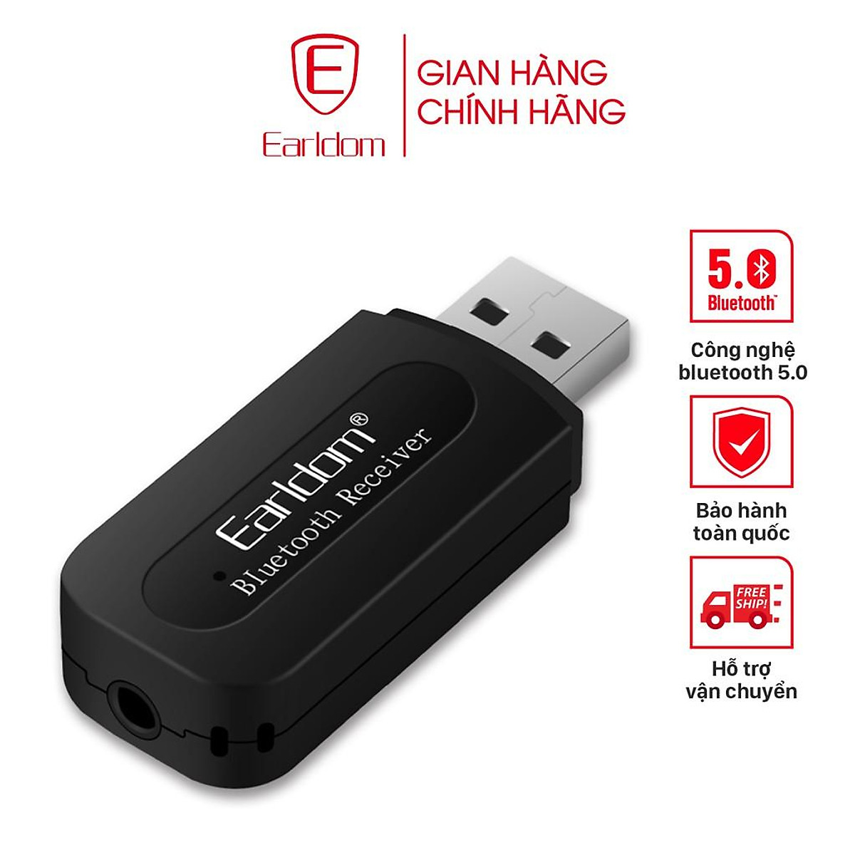 Mua USB thu Bluetooth Earldom M22 - Hàng chính hãng - Trắng tại Earldom ...