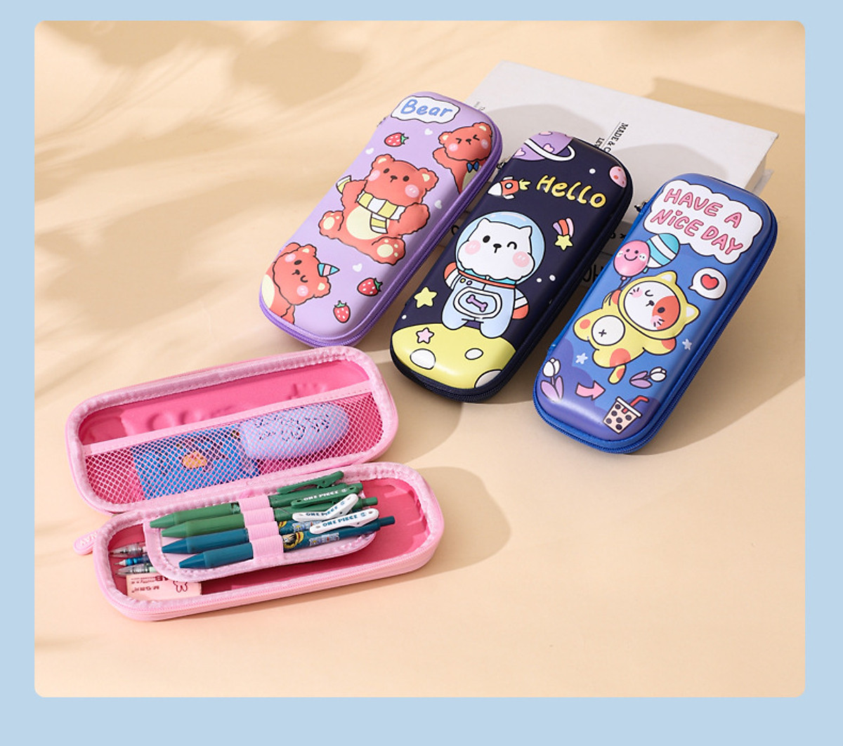 Mua Hộp bút 3D, hộp đựng bút cho bé trai bé gái trẻ em học sinh tiểu ...