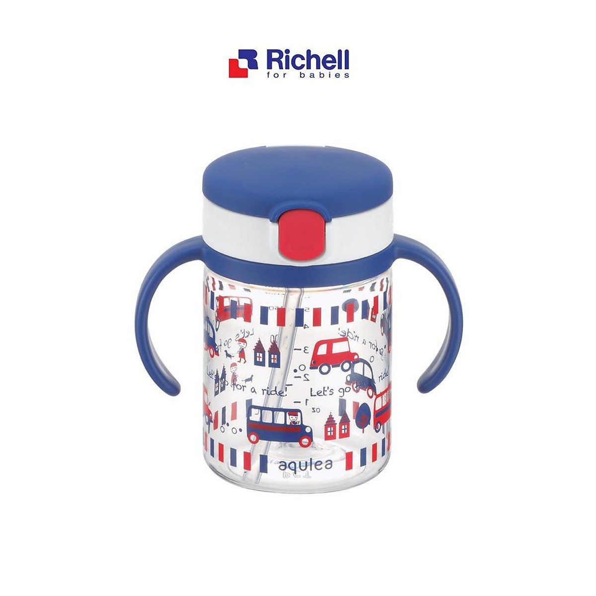 Bình ống hút AQ Richell Nhật Bản 200ml | Baby | Siêu Thị Con Cưng