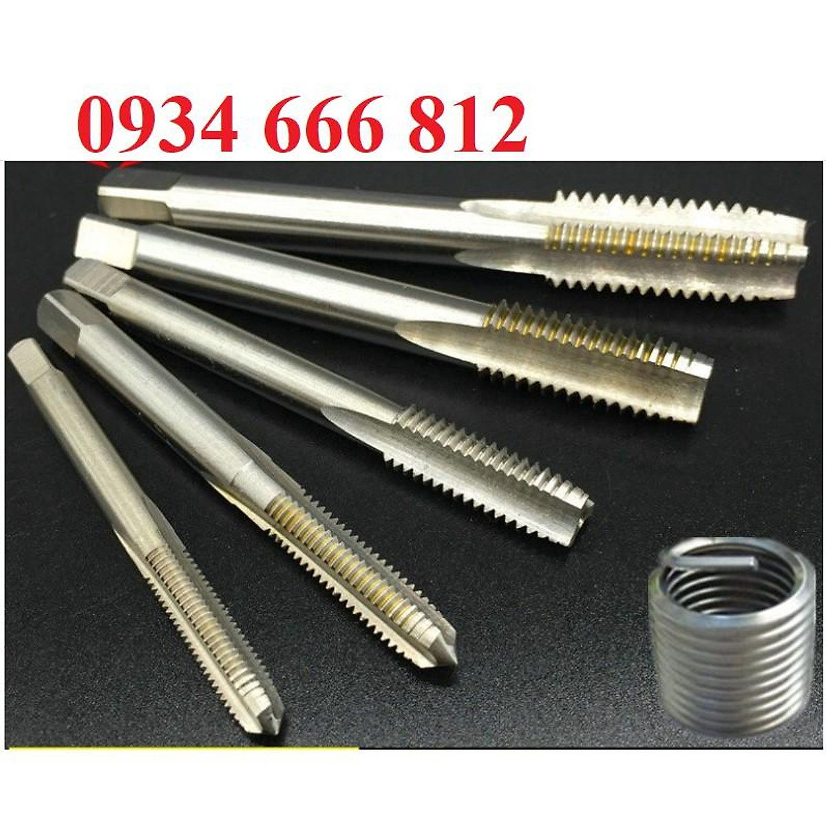 Mũi taro helicoil M16 M20 M24, mũi taro ren cấy helicoil M16 M24 - Khác