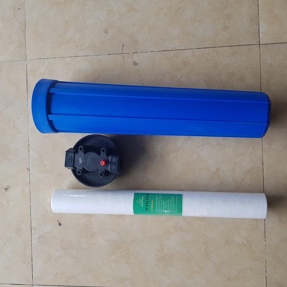 Bộ cốc lọc nước số 1 và lõi lọc tinh PP 20 inch 5micron - Thiết bị lọc