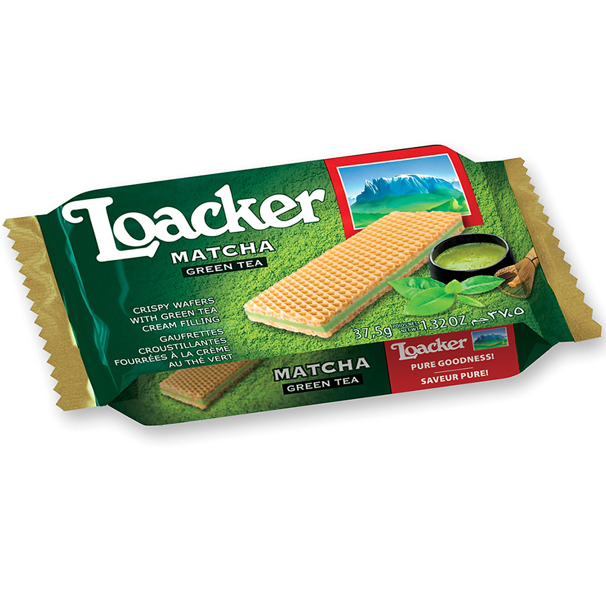 Mua Bánh Xốp Loacker Matcha Green Tea 37.5G