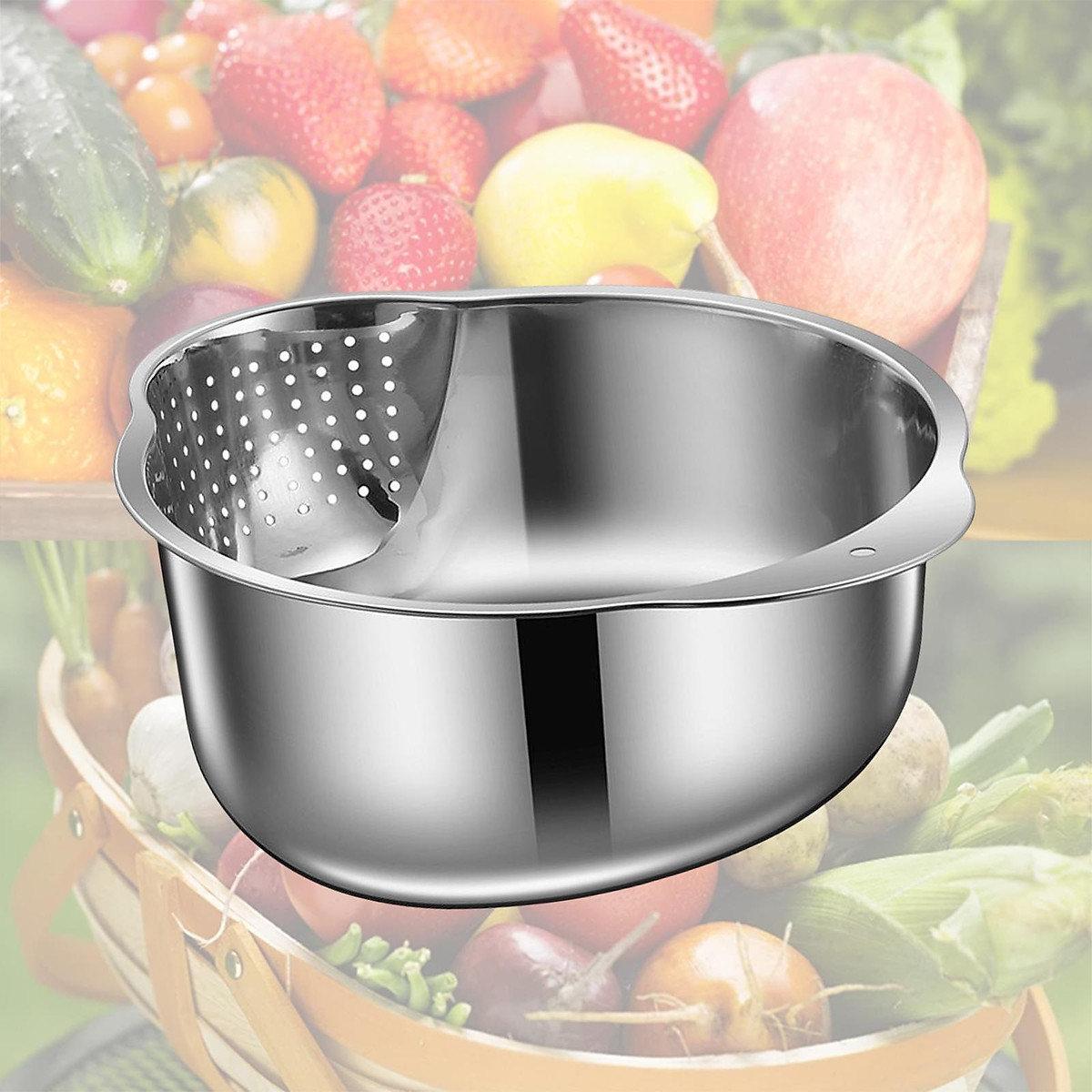 31.5cm Stainless Wire Fine Mesh Oil Strainer Flour Sifter Sieve Colander