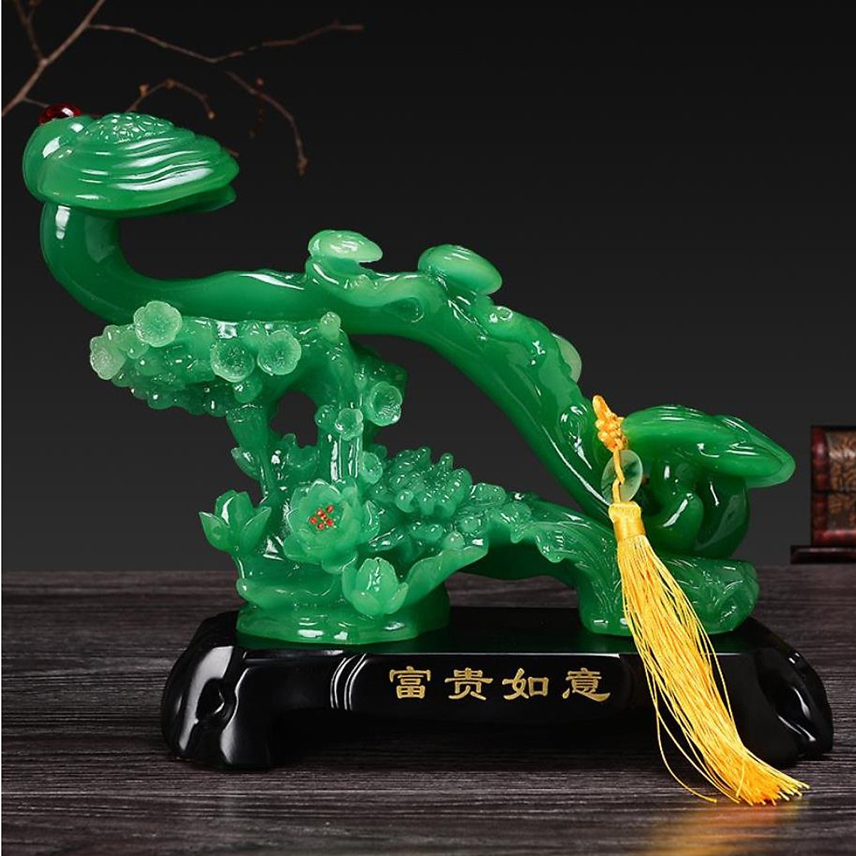 Mua GẬy NhƯ Ý NgỌc NhƯ Ý CÁt TƯỜng Ngọc Như Ý Xanh 23cm Tại Phong Thủy Cát Tường Lucky