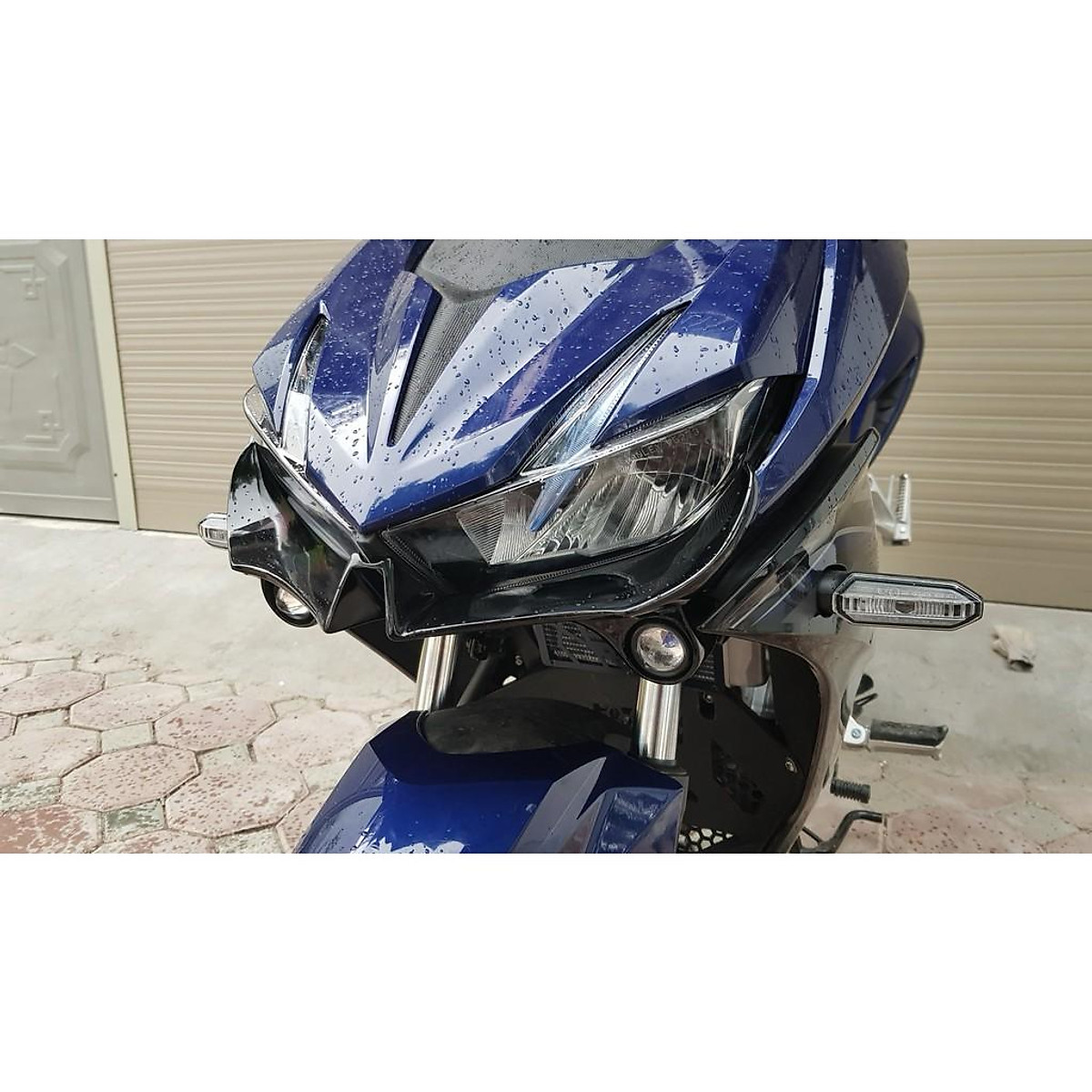 Cánh gió winner X tích hợp trợ sáng led mini - Phụ kiện xe máy khác