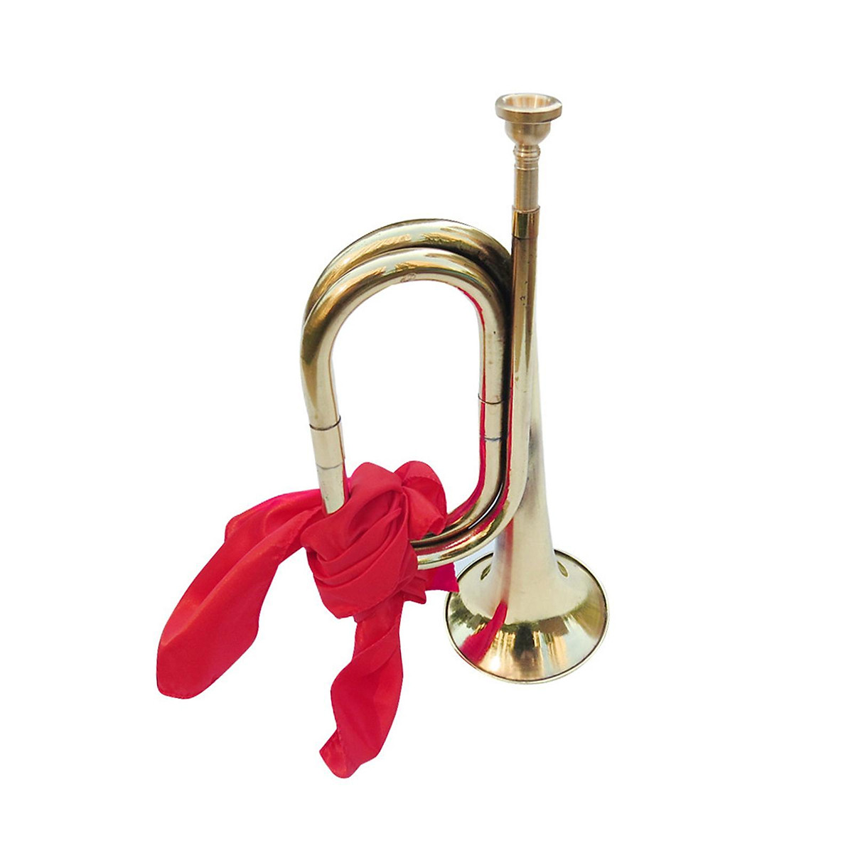 Solid Copper and Brass Bugle Blowing Bugle Signal Musical Instrument ...