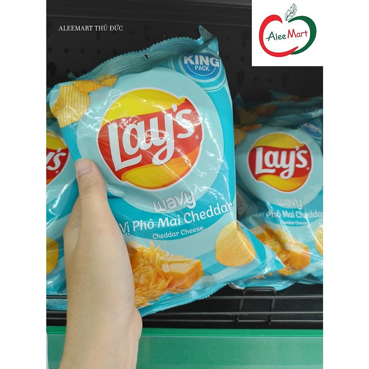 Snack Lay's Wavy Vị Phô Mai 63g | Tiki