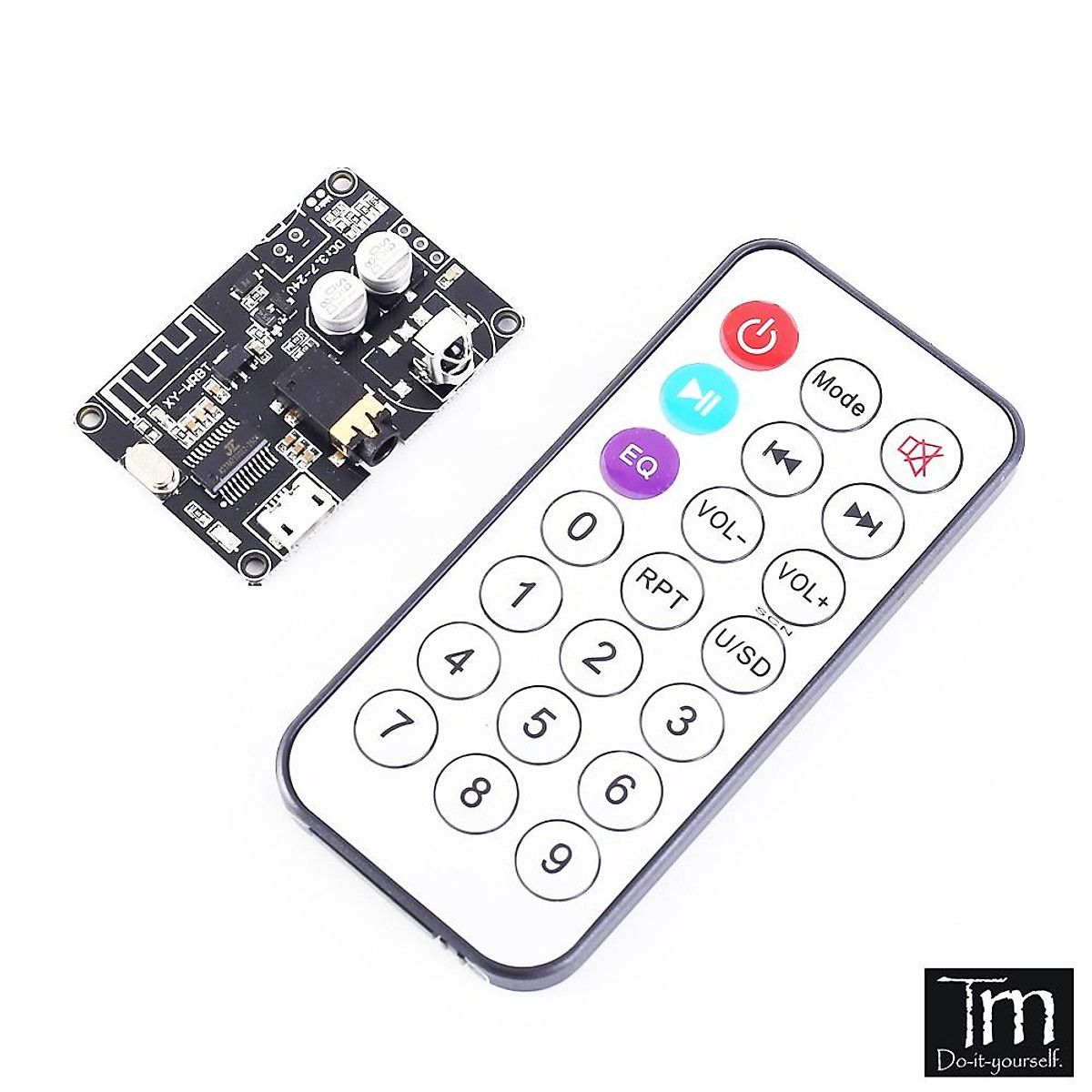 Mạch Giải Mã Âm Thanh Bluetooth 5.0 XY-WRBT Có Remote - Linh Kiện và Các Phần Cứng Khác
