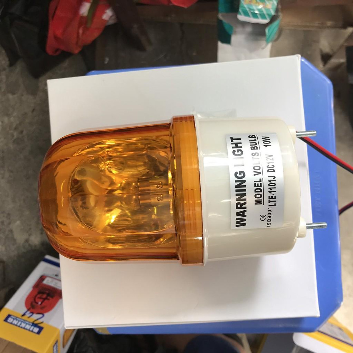 Mua Đèn Led Xoay 360 Cảnh Báo Công Trình 12v, 24v, 24v - màu vàng,12v tại Huệ nguyễn