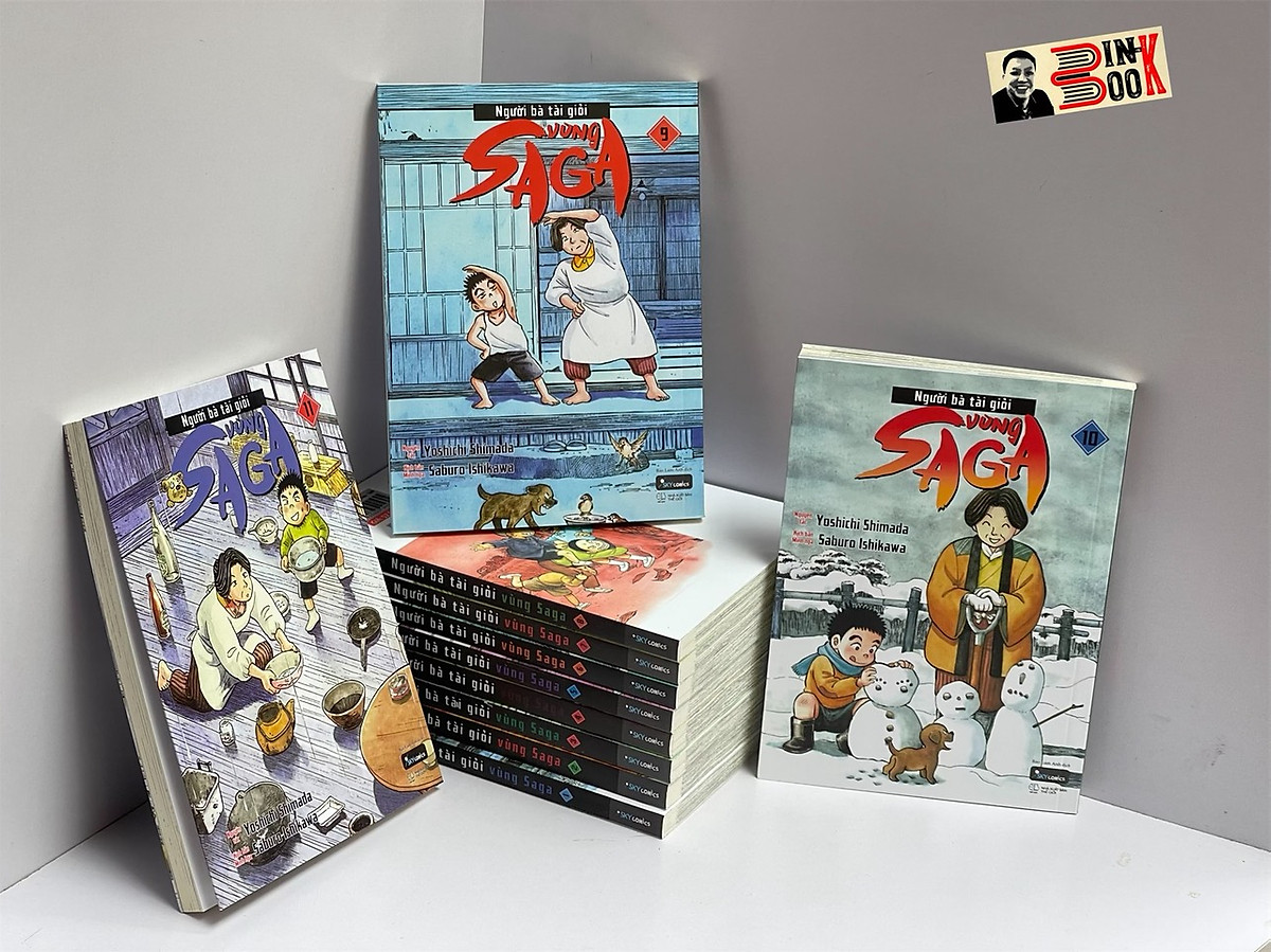 Mua (Truyện tranh) Combo Trọn Bộ 11 Tập: NGƯỜI BÀ TÀI GIỎI VÙNG SAGA – Yoshichi Shimada - Saburo ...