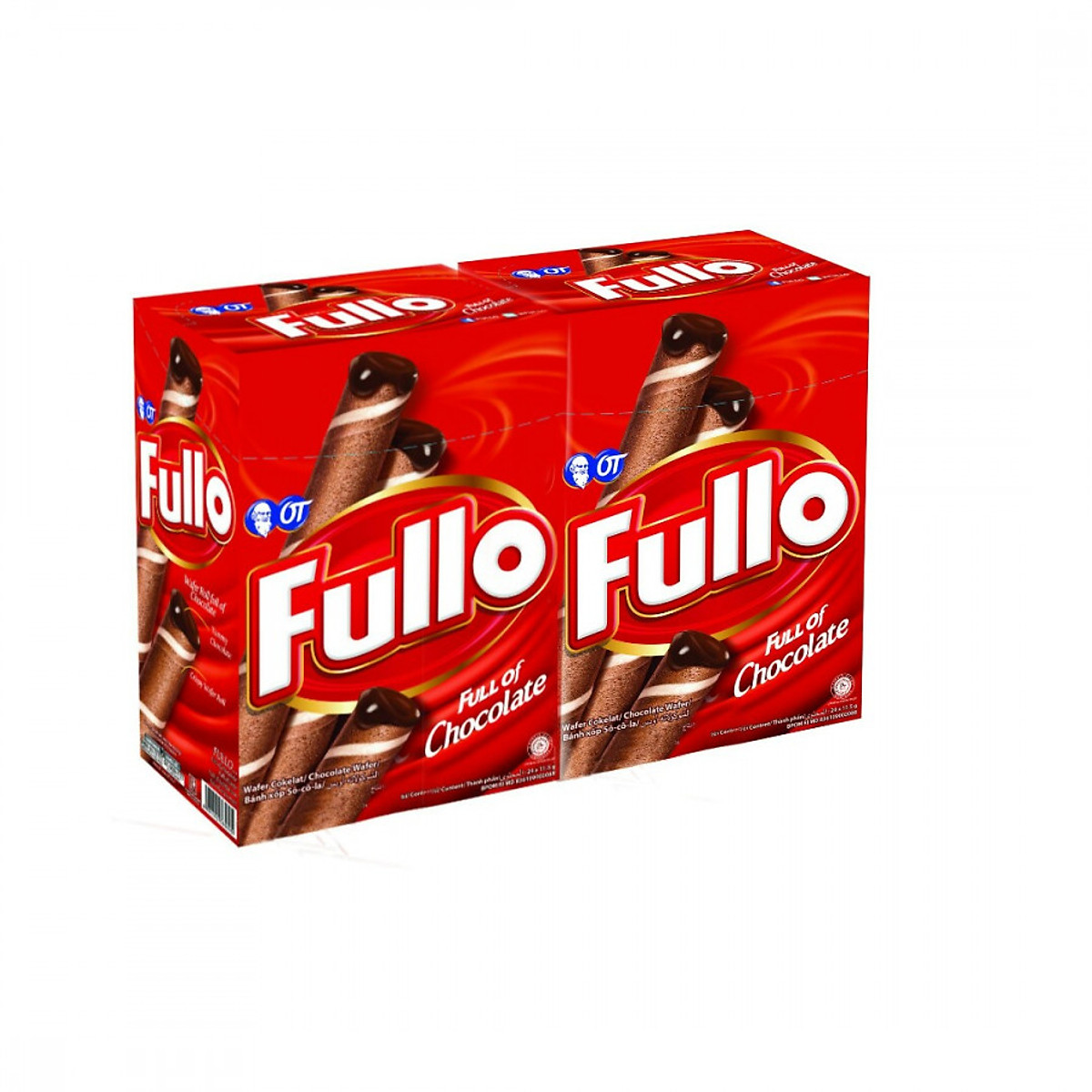 Combo 2 Hộp Bánh Xốp Sô-cô-la Fullo 11.5gr (Fullo Stick Wafer Chocolate ...