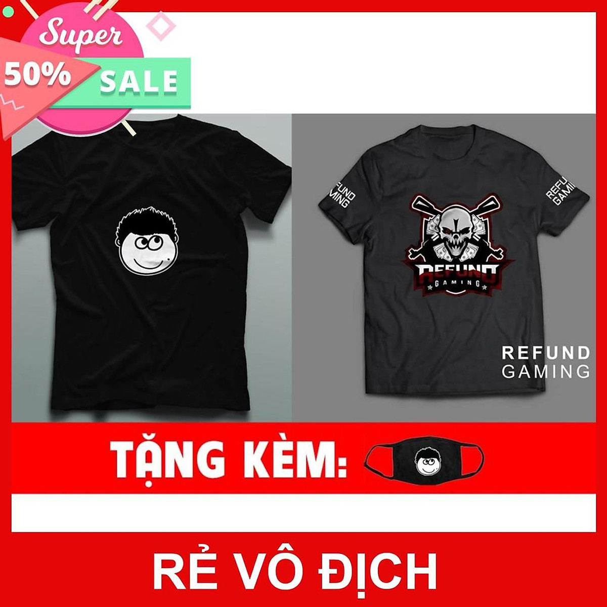 Mua Combo 2 áo Refund Gaming + Mixi Gaming đẹp siêu ngầu giá rẻ nhất ...