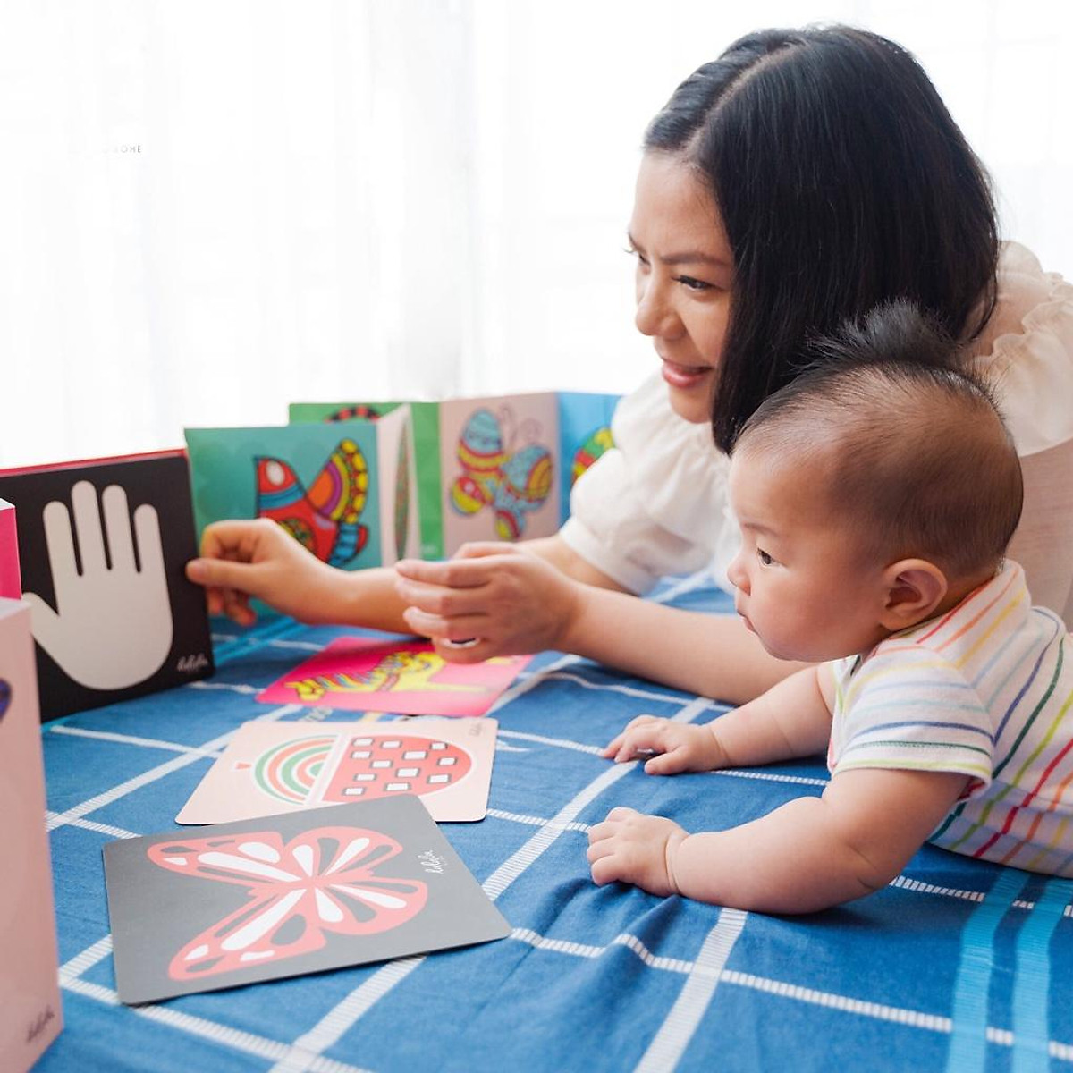 Mua Thẻ học dạng zigzag & flashcard Lalala baby, kích thích thị giác ...