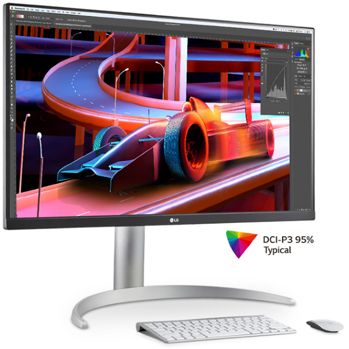 Màn hình LG 27UP850-W 27 Inch UHD 4K IPS/ HDR/USB Type-C - Hàng chính ...