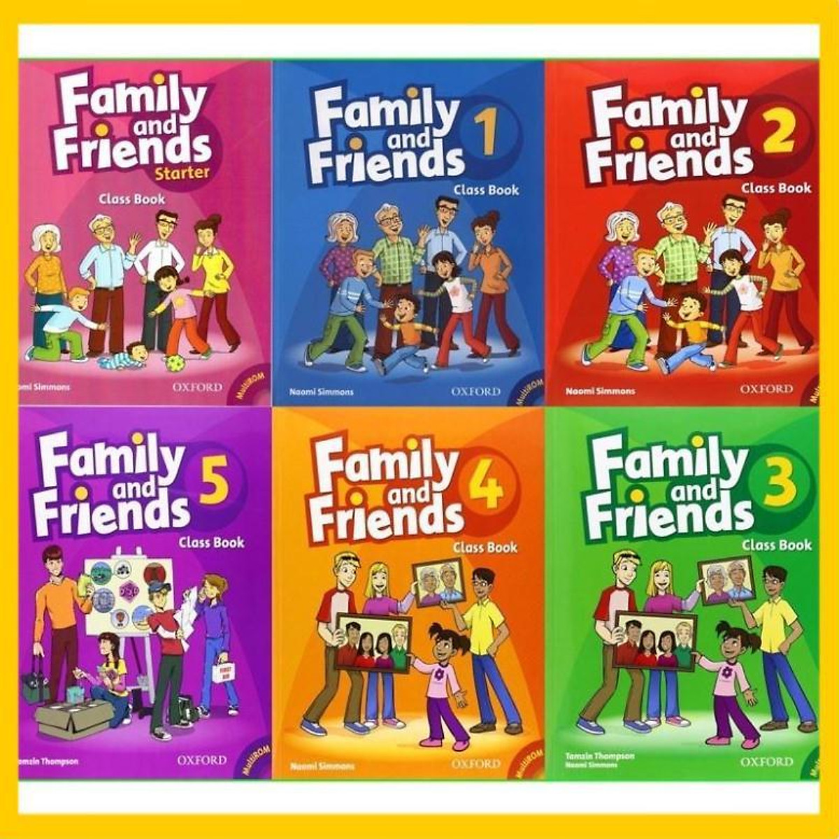 Family and Friends 1st - Full level từ starter đến 5 (gồm CB và WB ...
