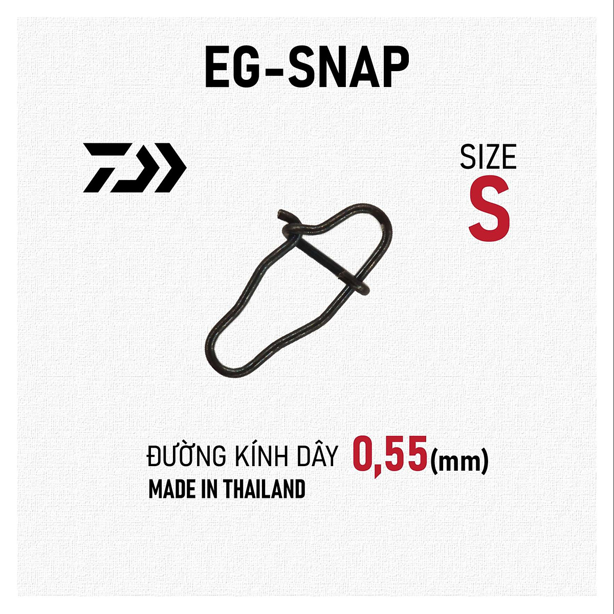 Mua KHÓA LURE EG-SNAP #S - KHÓA LINK CÂU CÁ ( 30 CÁI) tại Đồ Câu Cá Lóc